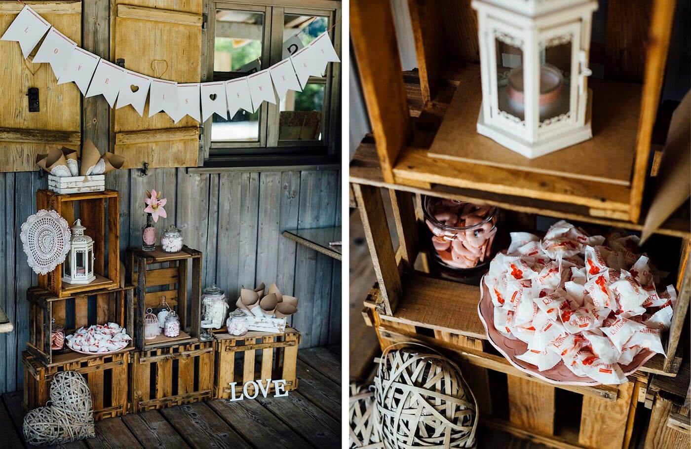 Hochzeitsdeko aus Holz I Die schönste Holzdeko zur Hochzeit im Überblick